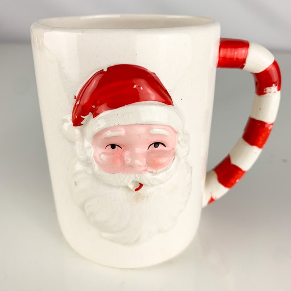 Santa Face Mug - Etsy