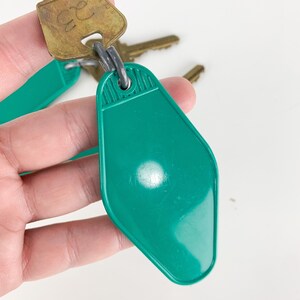 Lot of 3 Vintage Green Hotel Room Key and Plastic FOB Hollywood Vegas ...