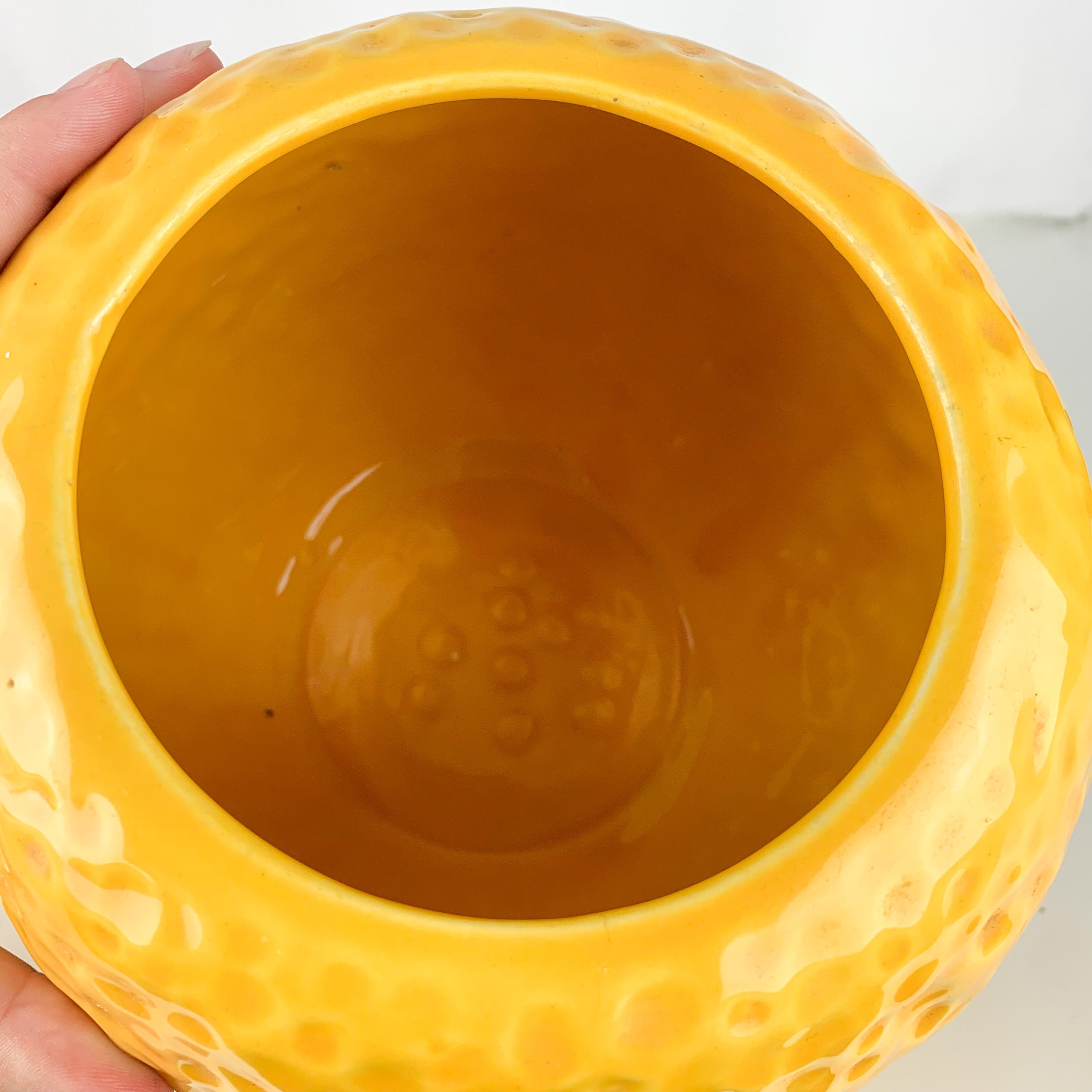 Vintage Mccoy Lemon Ceramic Jar Vase USA Kitschy Retro Kitchen - Etsy