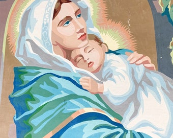 Religious Paint by Number - Etsy