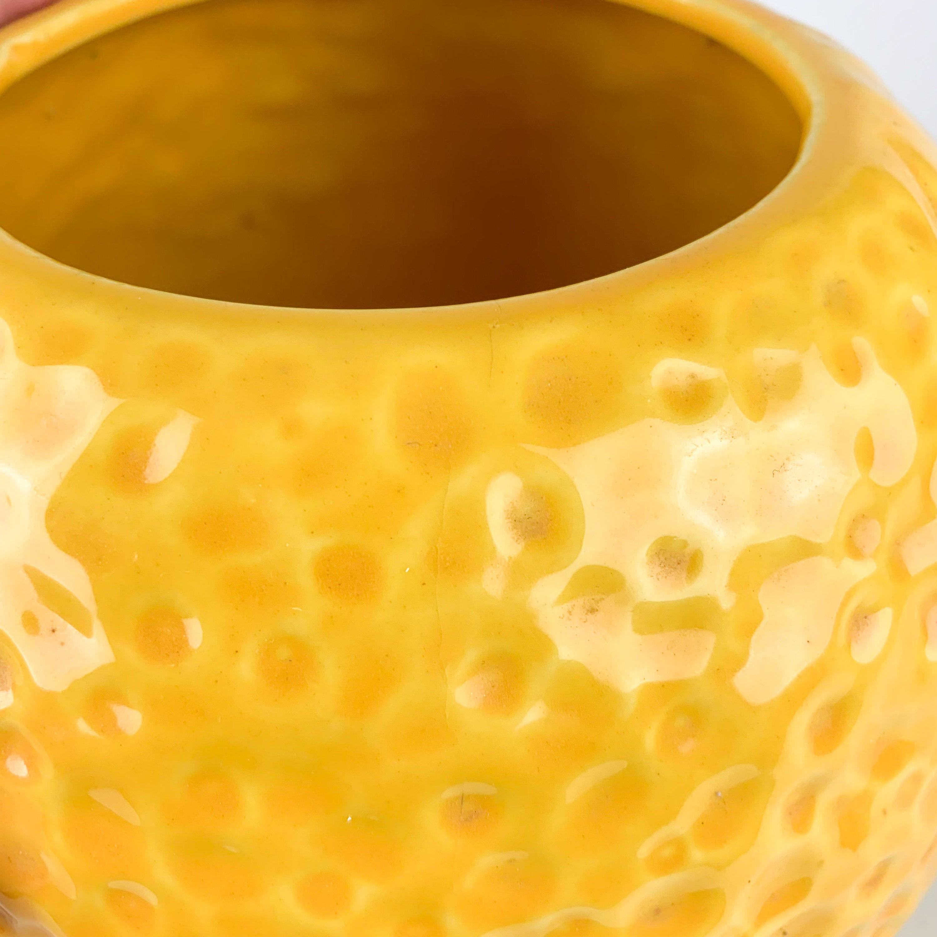 Vintage Mccoy Lemon Ceramic Jar Vase USA Kitschy Retro Kitchen - Etsy