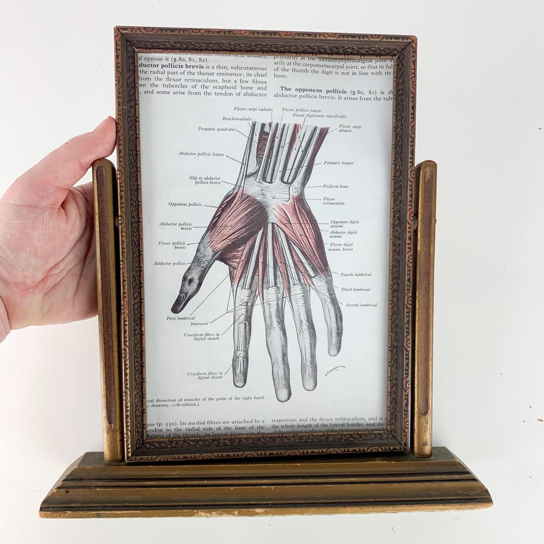 Antique Swivel Art Deco Wooden Picture Frame Tilt Swing Primitive Photo ...