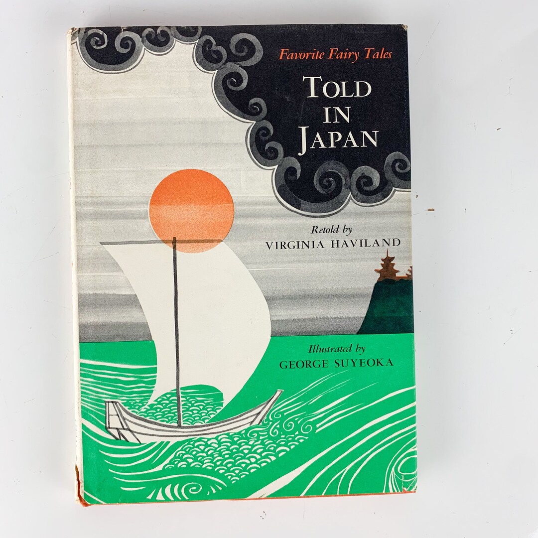 Rare Vintage Childrens Book Fairy Tales Told in Japan Virginia Haviland ...