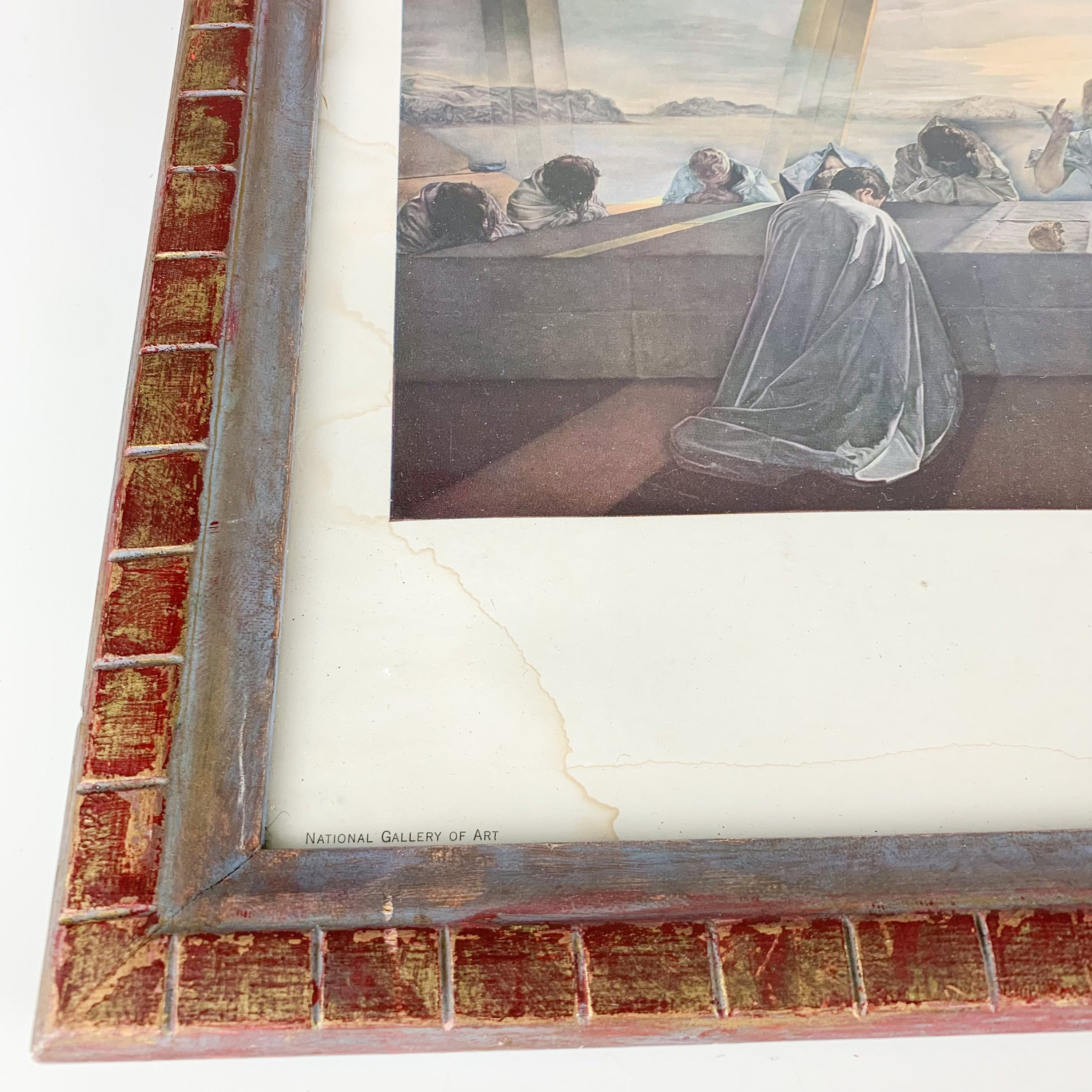 Vintage Salvador Dali Sacrament of the Last Supper Art Print Framed ...