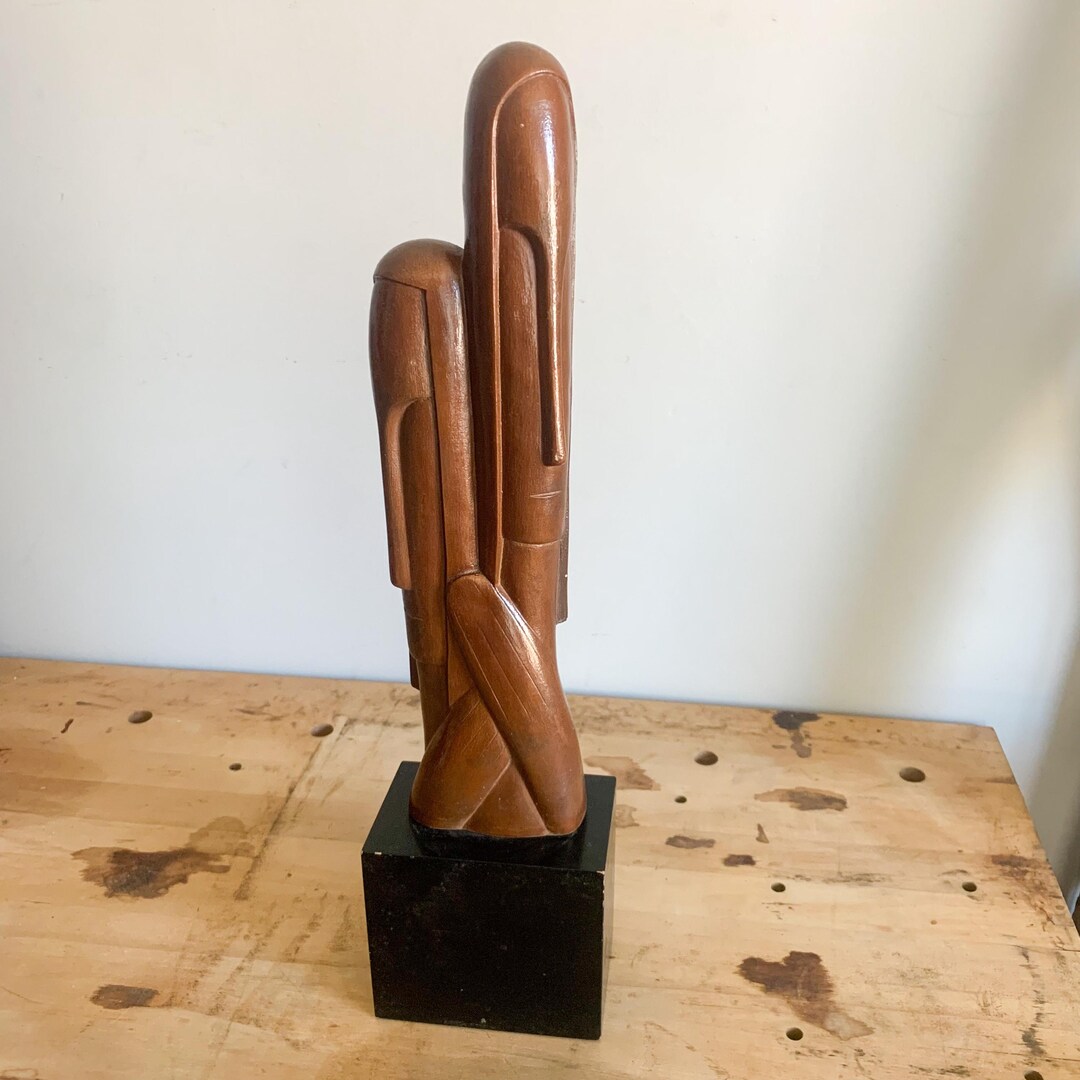 Rare Vintage Nikita Carpenko Sculpture Museum Pieces Inc Abstract ...