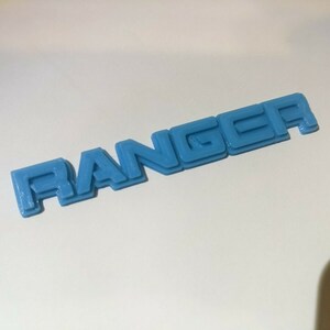 Classic Ford Ranger Dash Emblem - Single Color - 3D Printed - Etsy