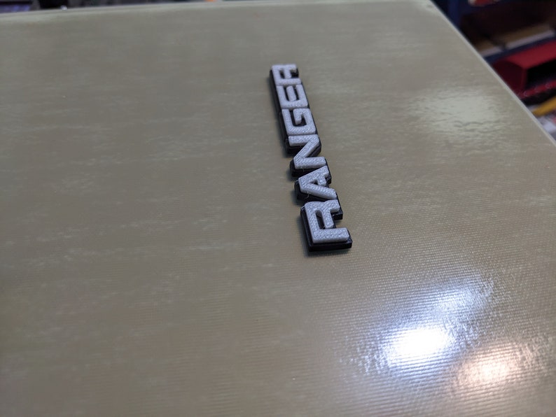 Classic Ford Ranger Dash Emblem Two Color 3D Printed - Etsy