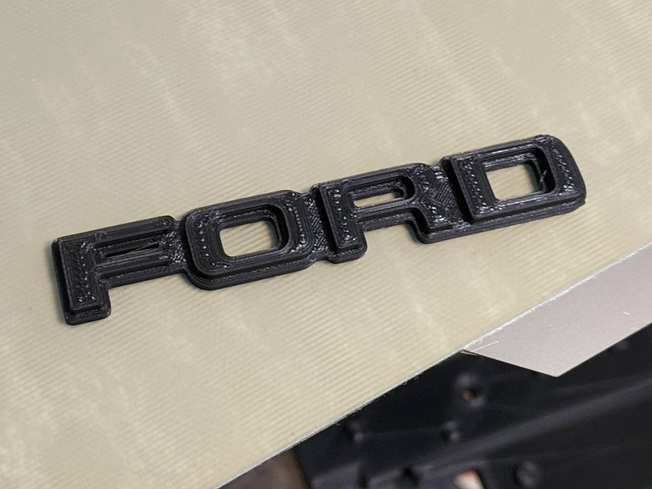 Classic FORD Emblem - Single Color - 3D Printed Badge - Etsy