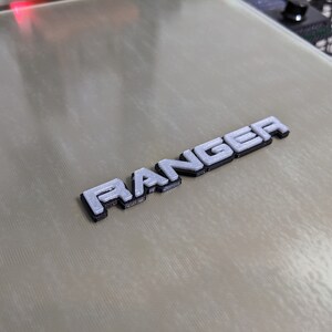 Classic Ford Ranger Dash Emblem - Two Color - 3D Printed - Etsy