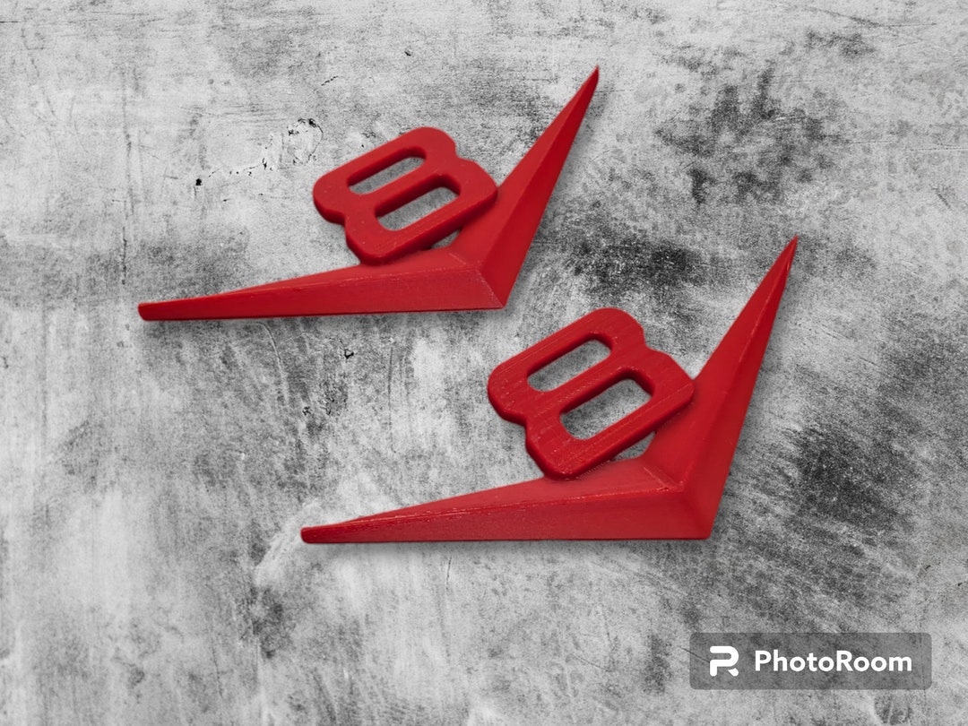 Classic V8 Emblem Hotrod 3D Printed Badge Project Howe - Etsy Canada