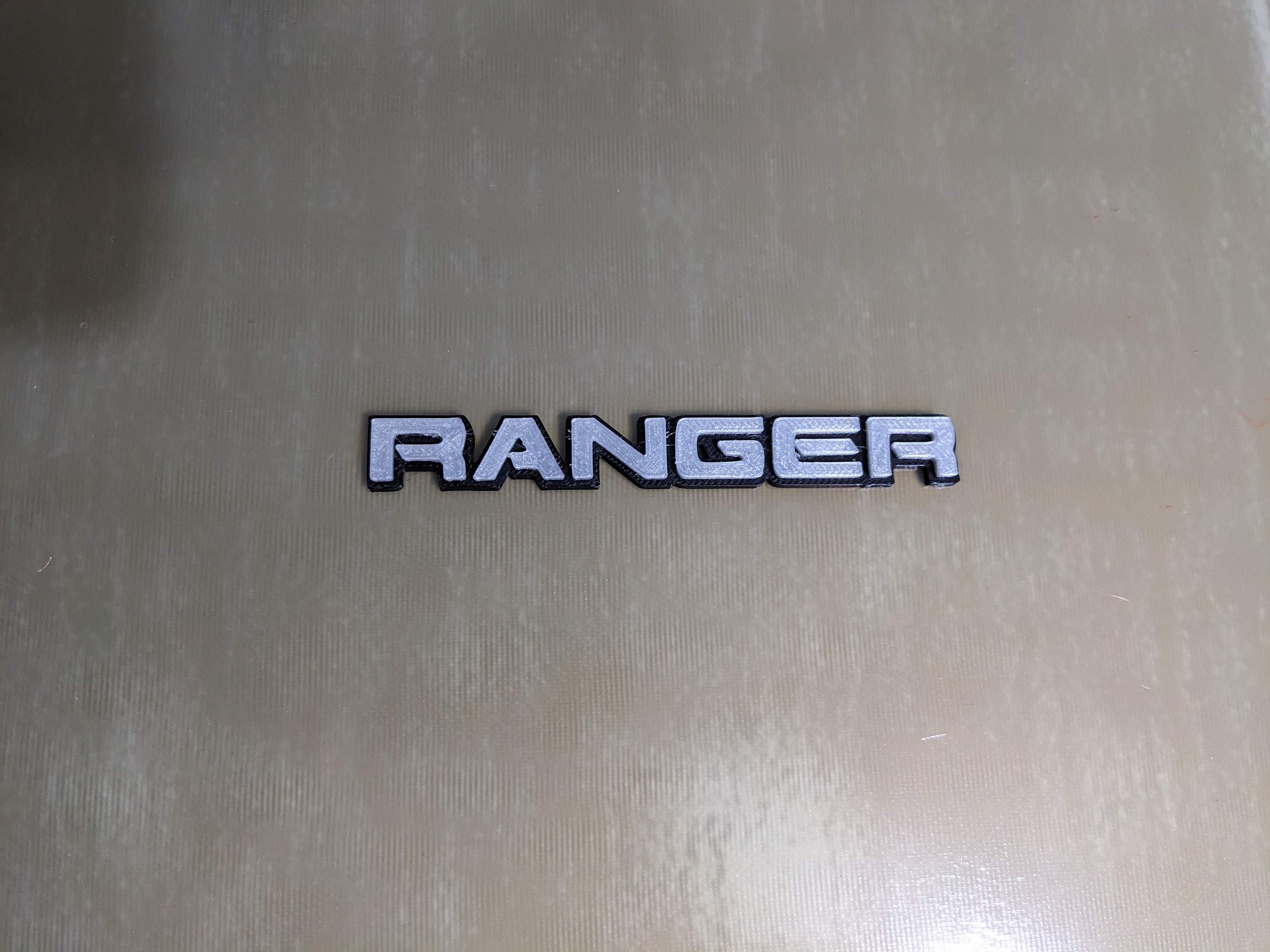Classic Ford Ranger Dash Emblem Two Color 3D Printed - Etsy