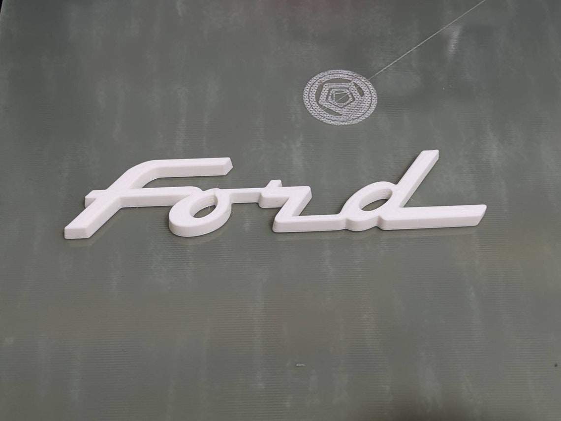Classic 1955 Ford Emblem - 3D Printed - Project Howe - Etsy