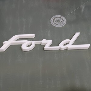 Classic 1955 Ford Emblem - 3D Printed - Project Howe - Etsy