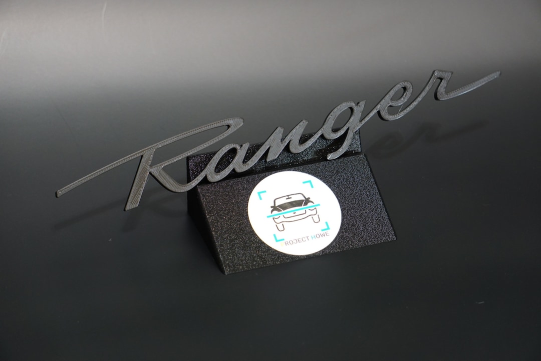 Classic Style Ford Ranger Emblem - Pair- 3D Printed - Project Howe - Etsy