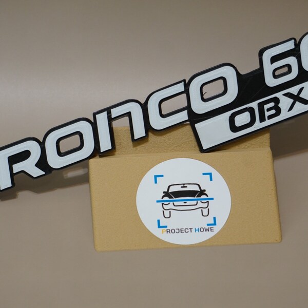 Bronco Emblem Outer Banks - Etsy