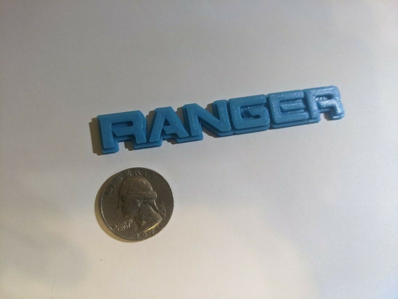 Classic Ford Ranger Dash Emblem Single Color 3D Printed - Etsy