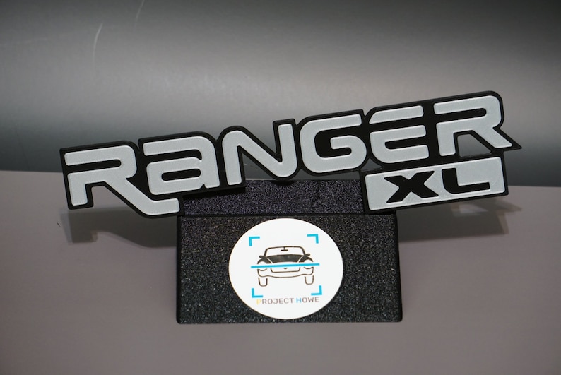 1989-2005 Ford Ranger XL Emblem - Two Color - Pair - 3D Printed ...