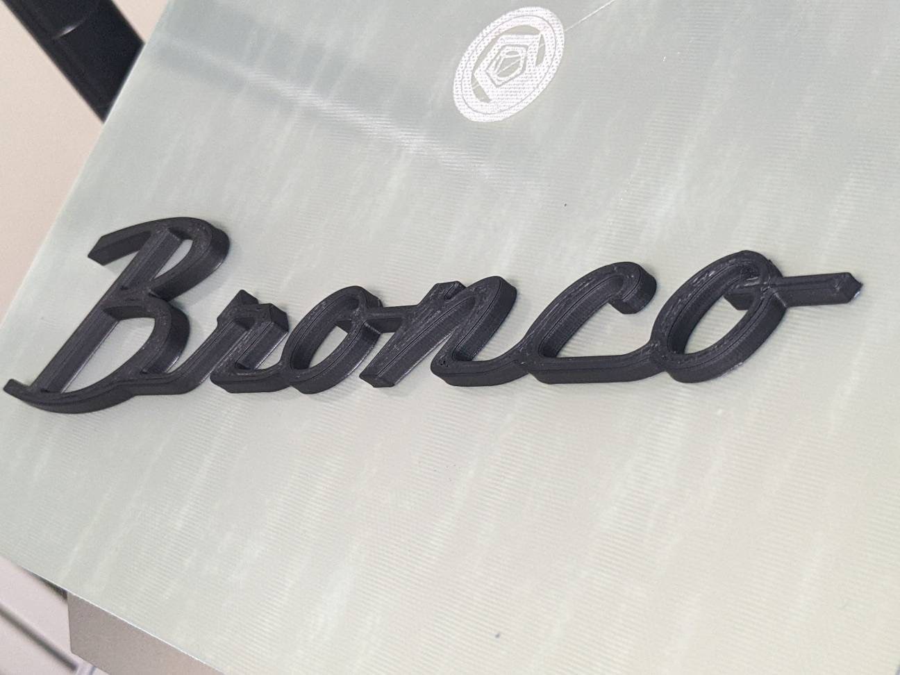Classic Bronco Emblem 3D Printed Project Howe - Etsy