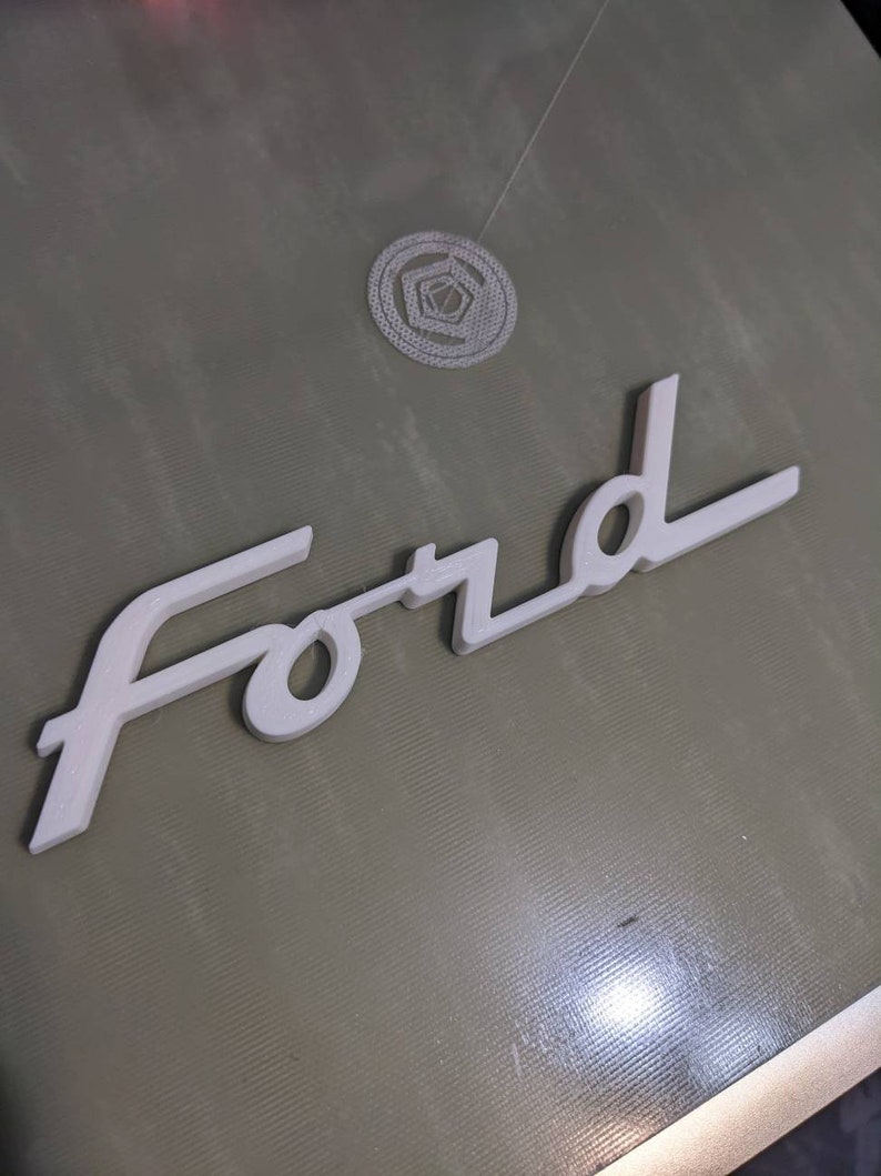 Classic 1955 Ford Emblem - 3D Printed - Project Howe - Etsy