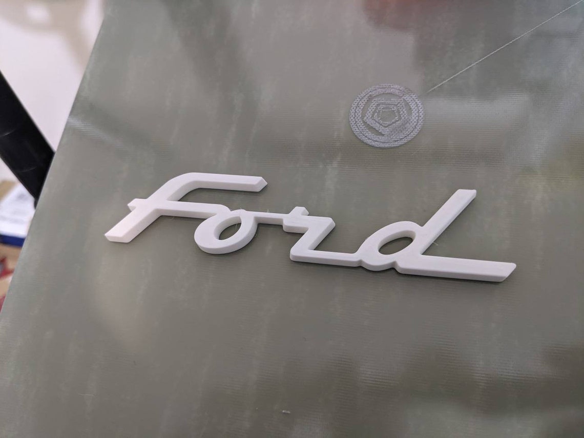Classic 1955 Ford Emblem - 3D Printed - Project Howe - Etsy