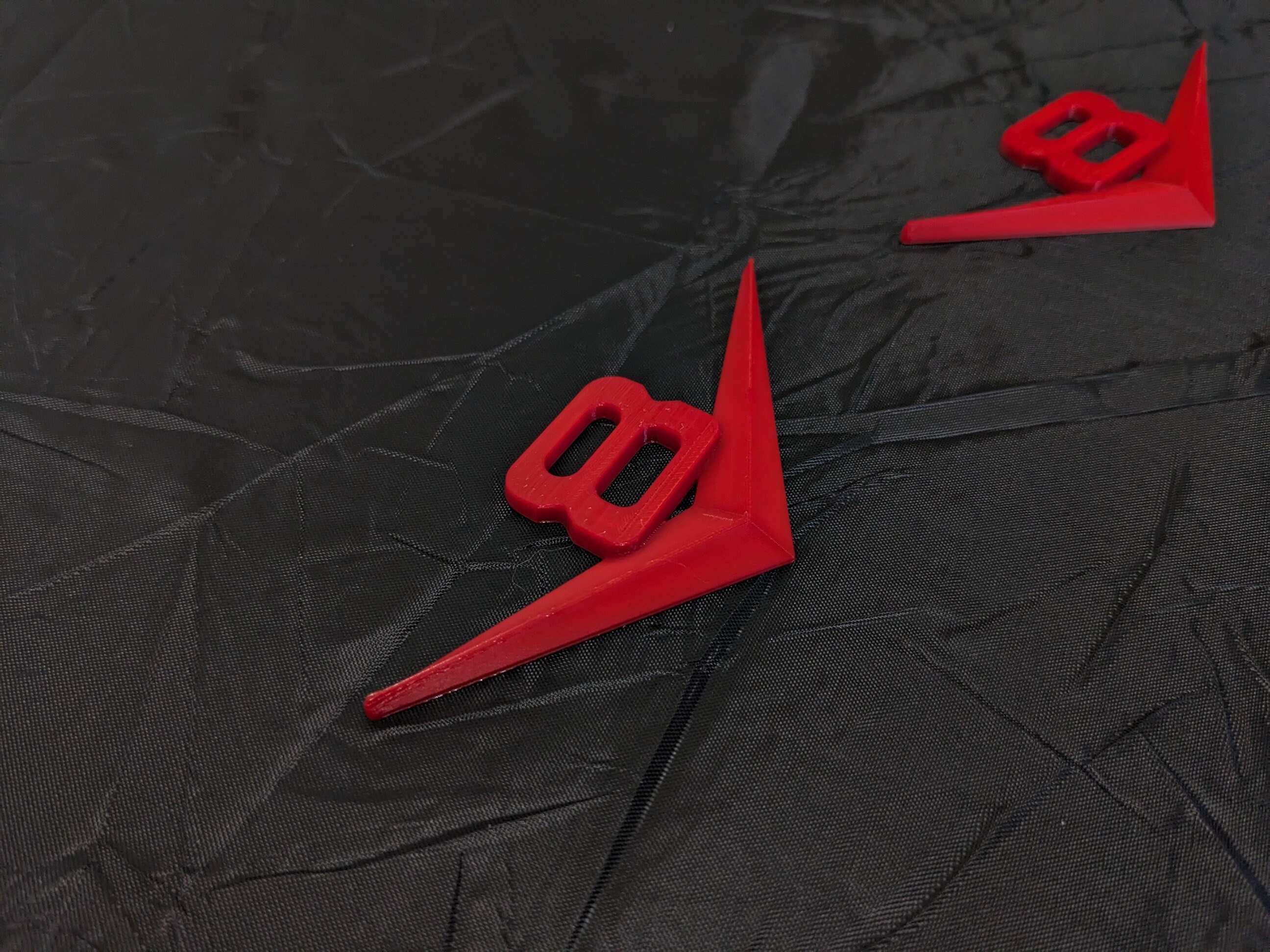 Classic V8 Emblem Hotrod 3D Printed Badge Project Howe - Etsy