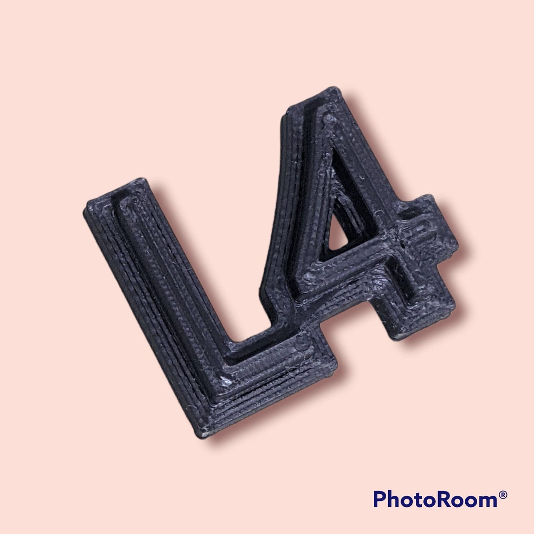 L4 - 4 Cylinder Emblem for Cars and Trucks - 3D Printed - Etsy