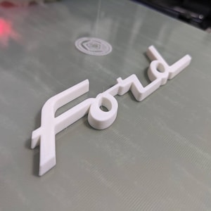 Classic 1955 Ford Emblem - 3D Printed - Project Howe - Etsy