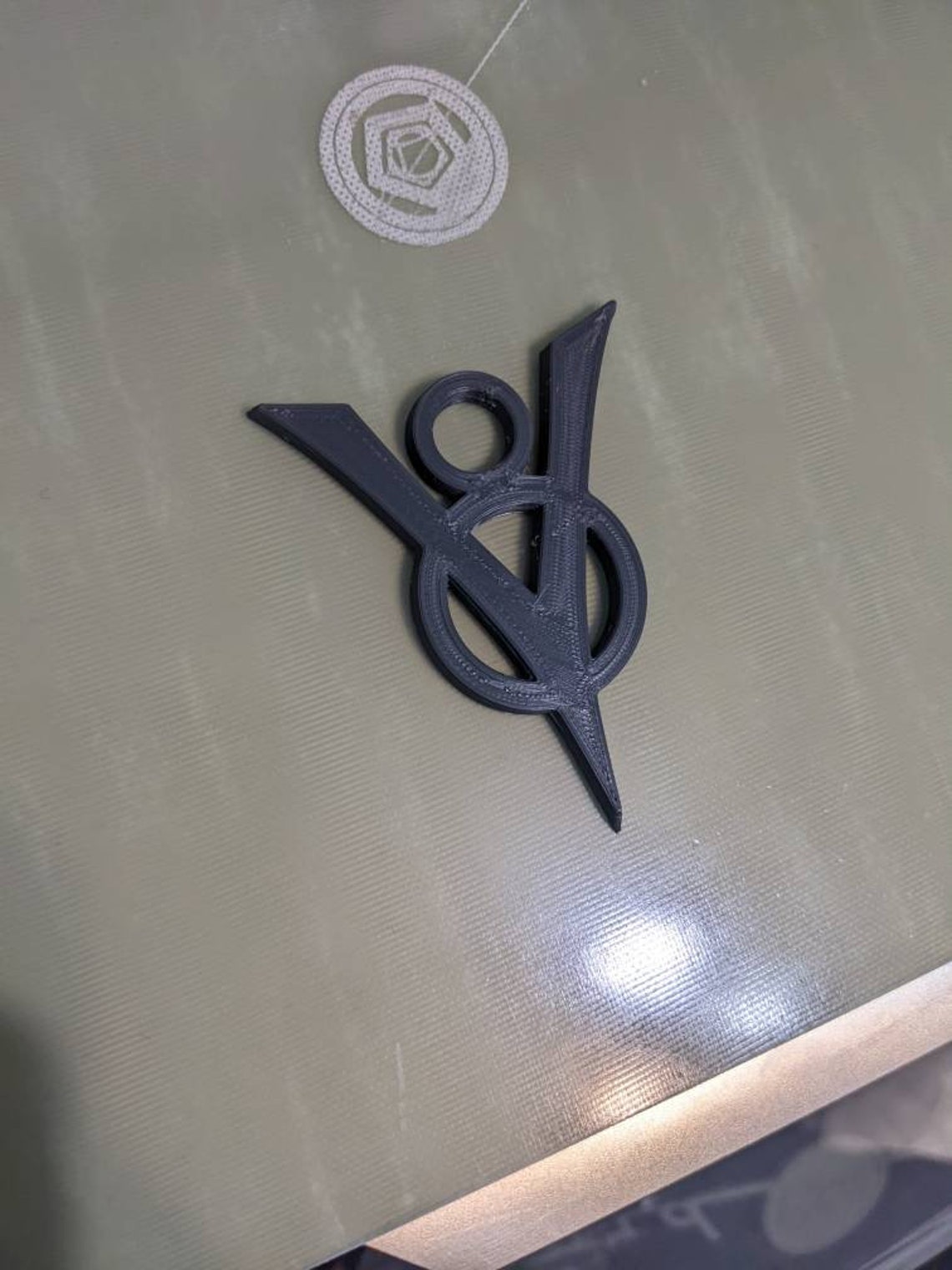 Classic Ford V8 Emblem Hotrod 3D Printed Badge Project Howe - Etsy