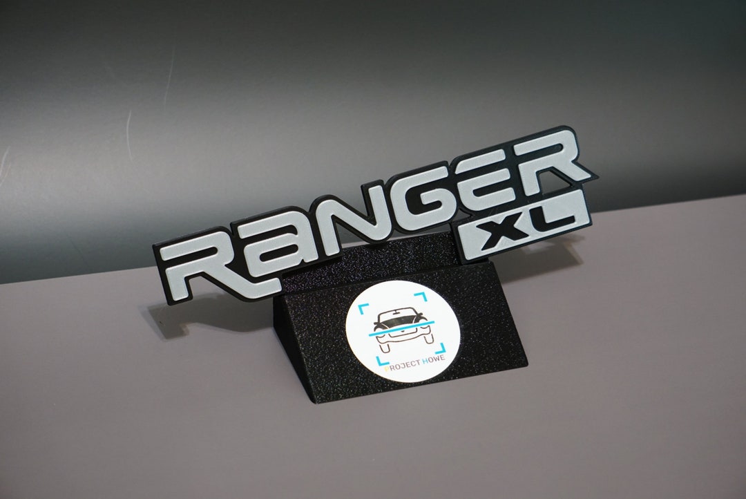 1989-2005 Ford Ranger XL Emblem - Two Color - Pair - 3D Printed ...