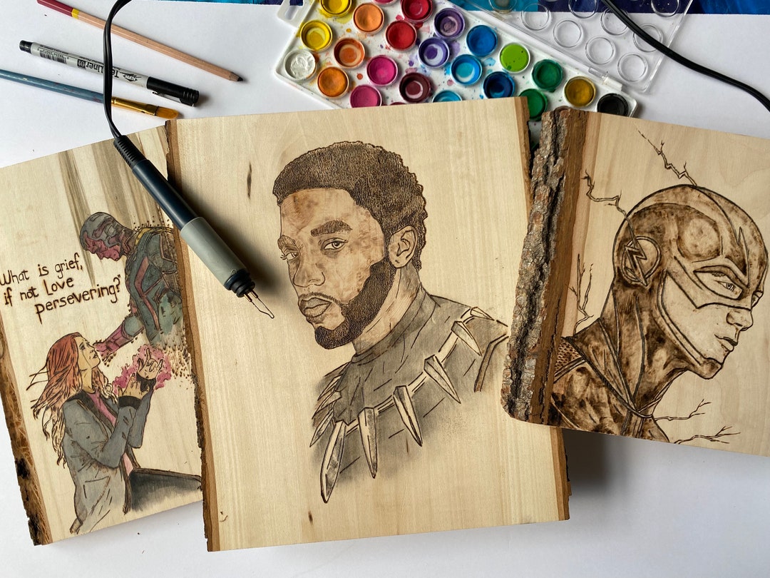 Personalized Superhero and Cartoon Characters Woodburn Home Wall Decor ...