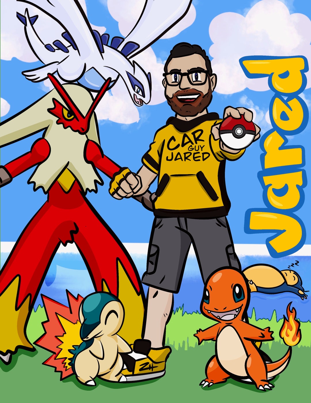 Pokémon Digital Download Portraits for Unforgettable Printable Gifts - Etsy