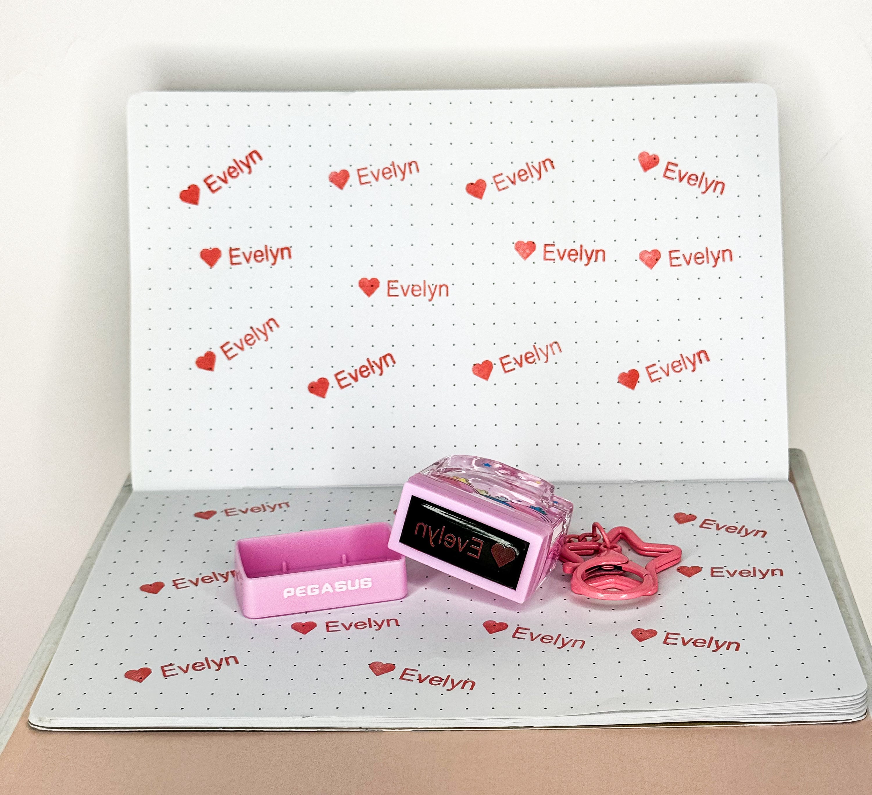 Kids Clothing Labels Stamp and Fabric Ink for Daycare or Camp, Kids ...