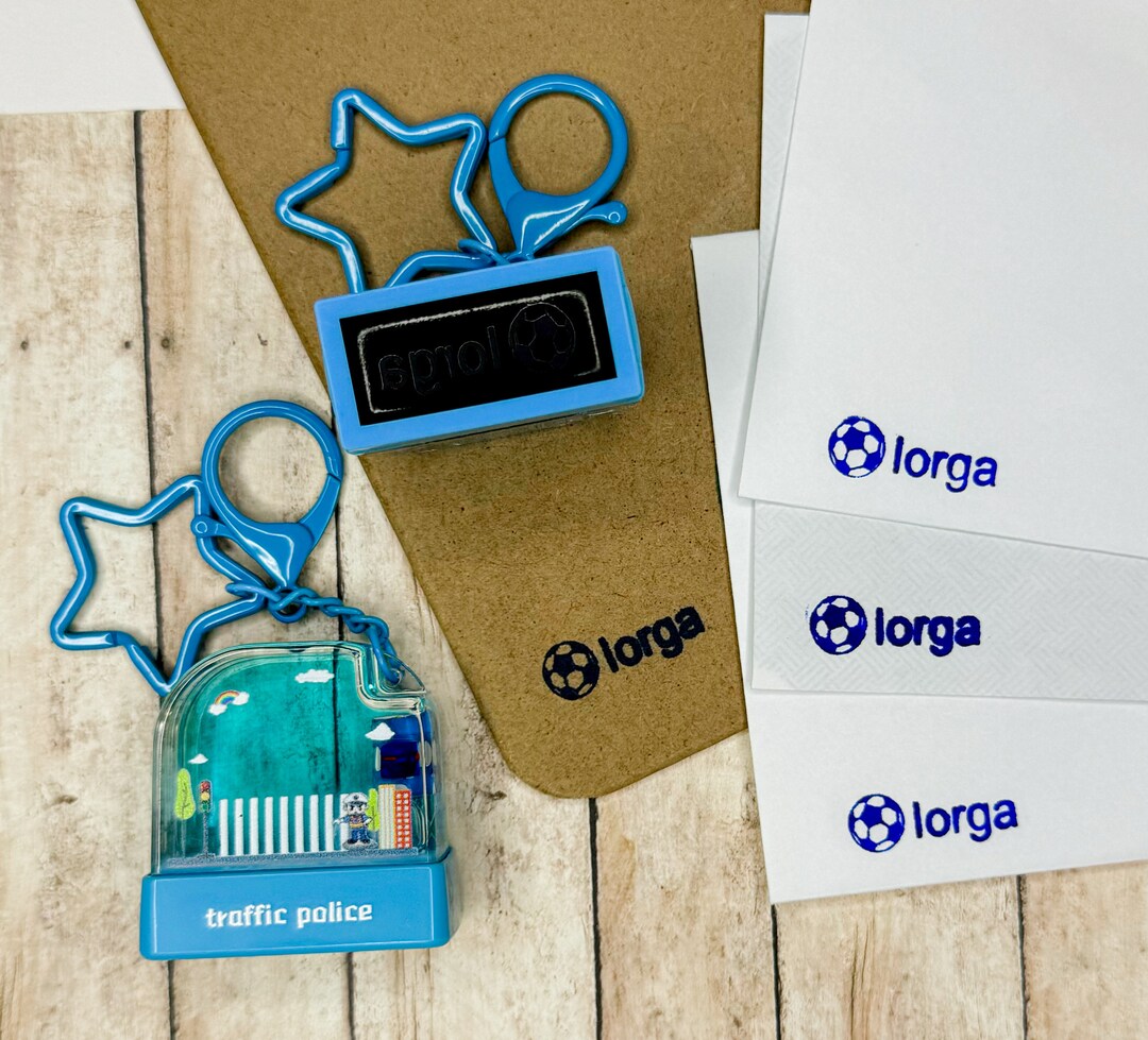 Permanent Name Stamp for Clothing and Other Surfaces , Clothing Label ...