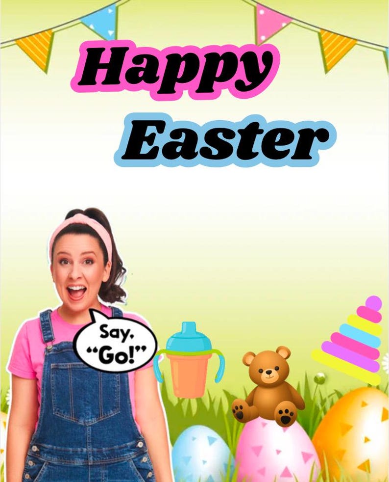 Ms. Rachel EASTER Laundry WASHER Machine 16x20, Vending Machine Easter ...