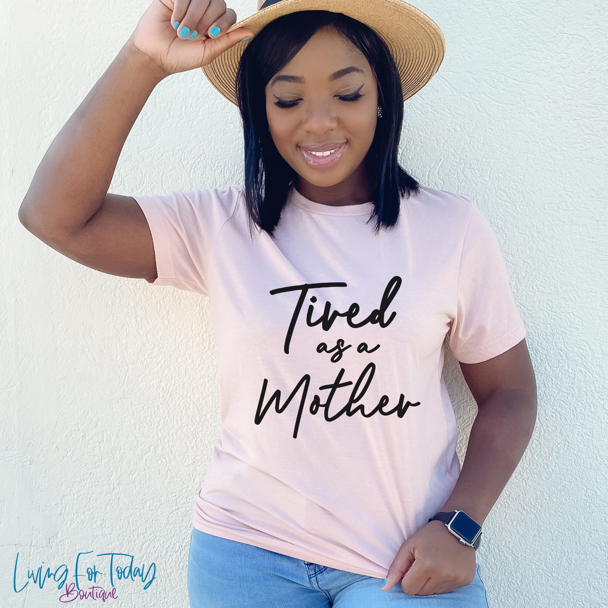 Tired as A Mother Mom Shirt Mom Life Shirt for Mom Mothers - Etsy