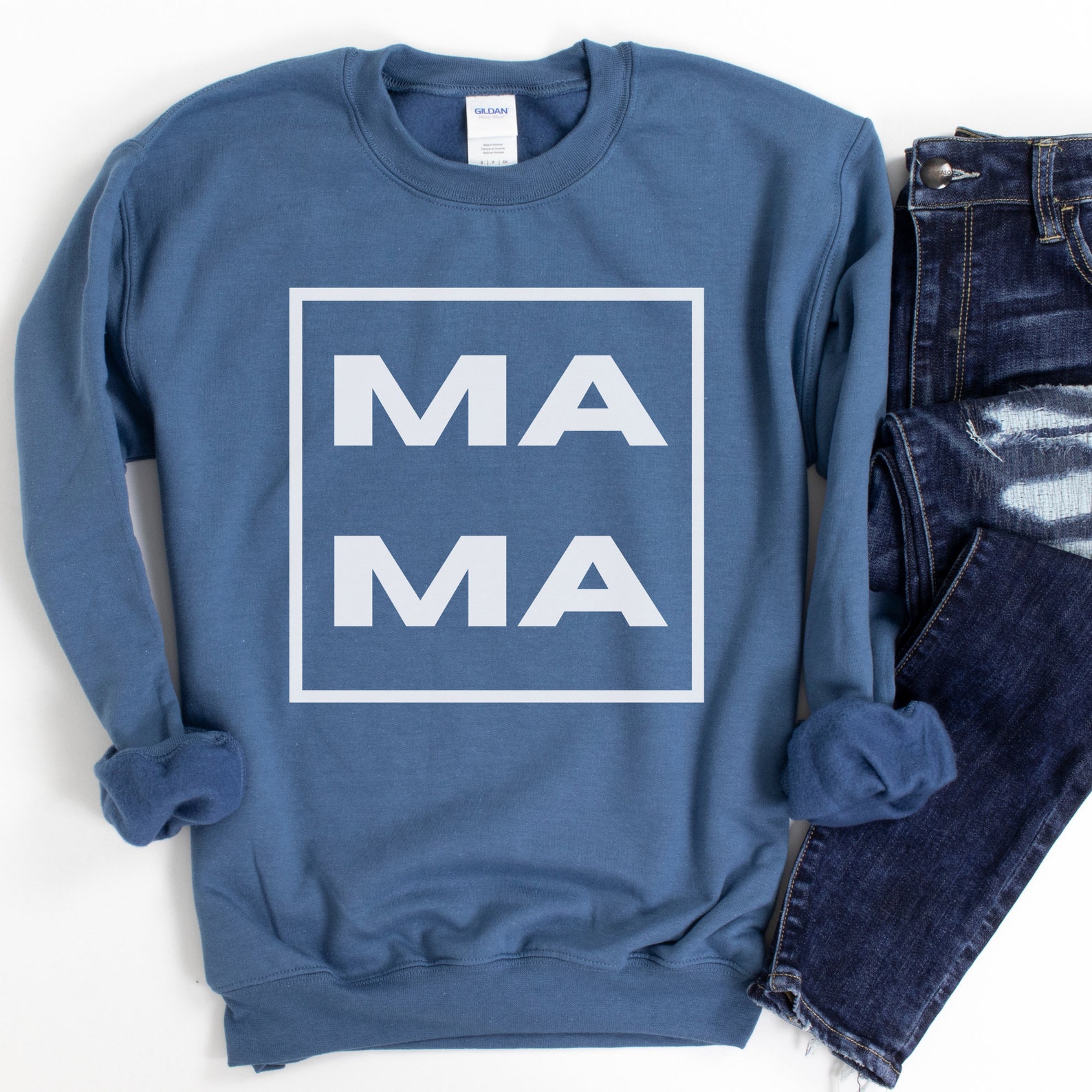 Mama Sweatshirt Mom Sweatshirt Mom Life Mom Shirt T For Etsy Uk