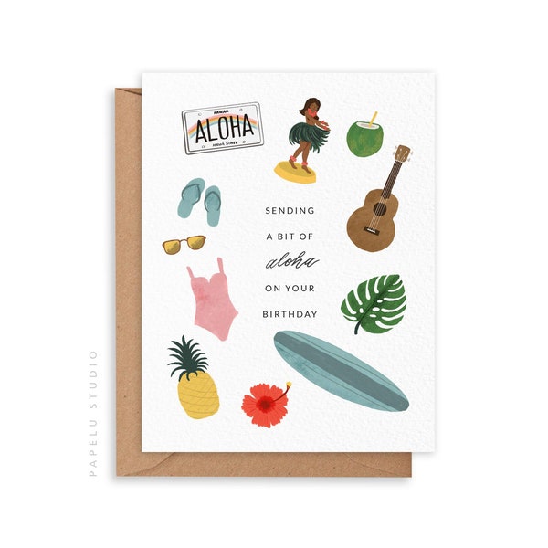 Hawaiian Greetings - Etsy