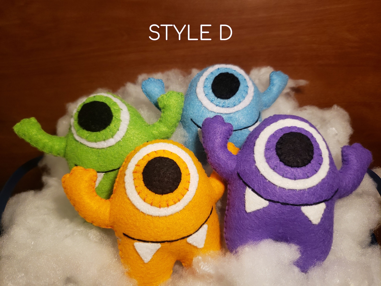 Felt Monster Adopt a Monster Party Favors 1st Birthday - Etsy