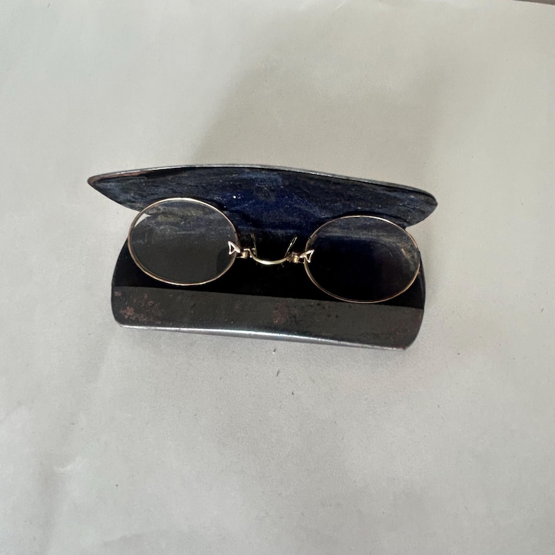 Vintage Gold Spectacles - Etsy UK