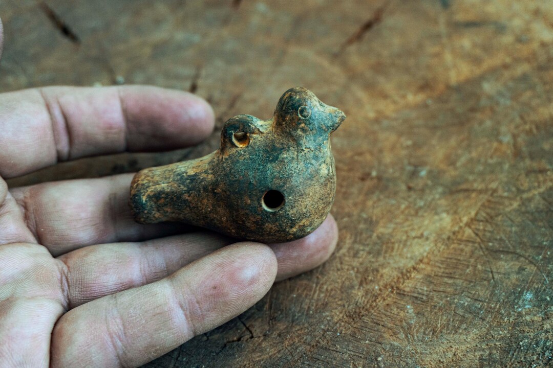 Shamanic Bird Whistle Made of Clay - Etsy