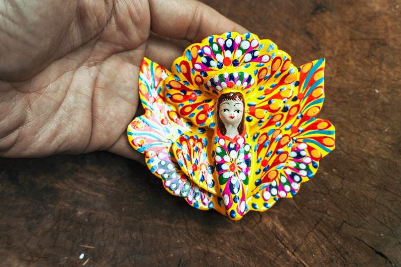 Hand-painted Fairies Made of Rice Flour - Etsy