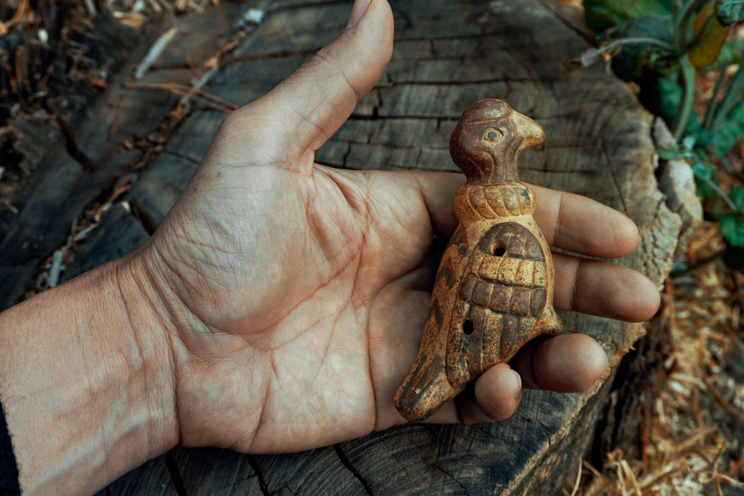 Ancient Clay Condor Shaman Ocarina - Etsy