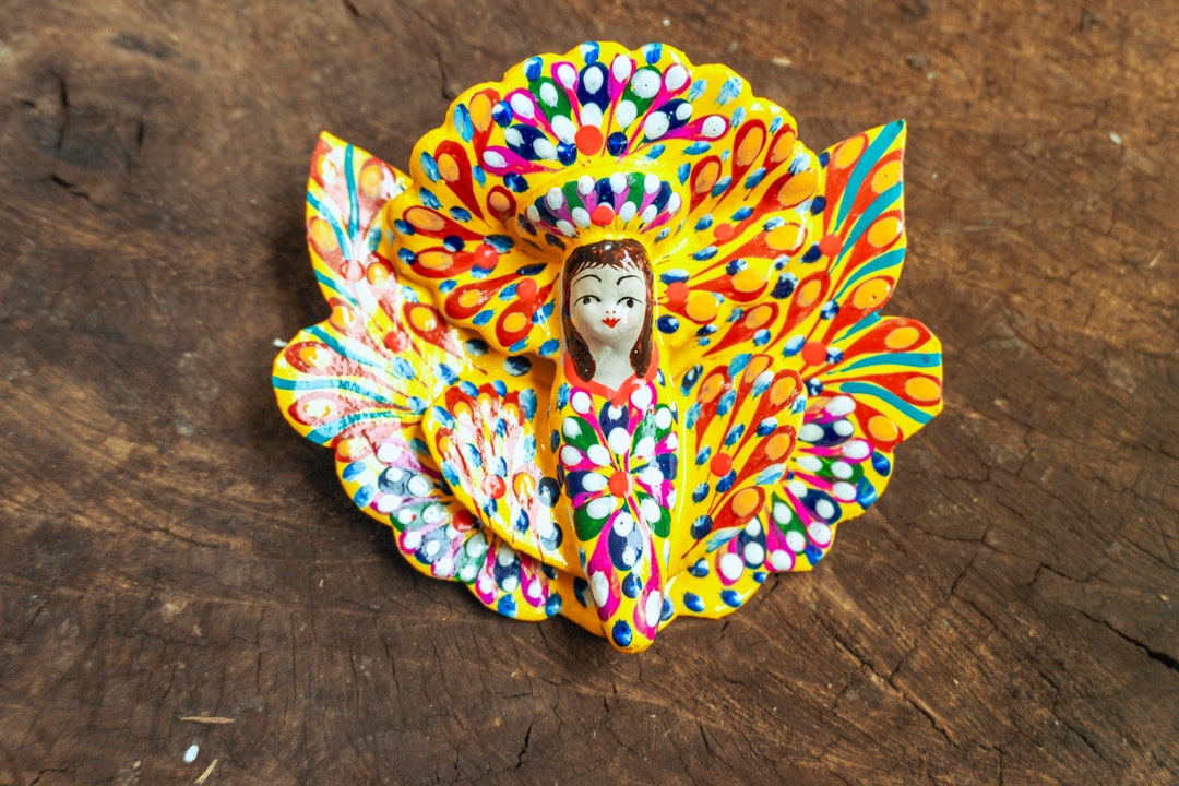 Hand-painted Fairies Made of Rice Flour - Etsy