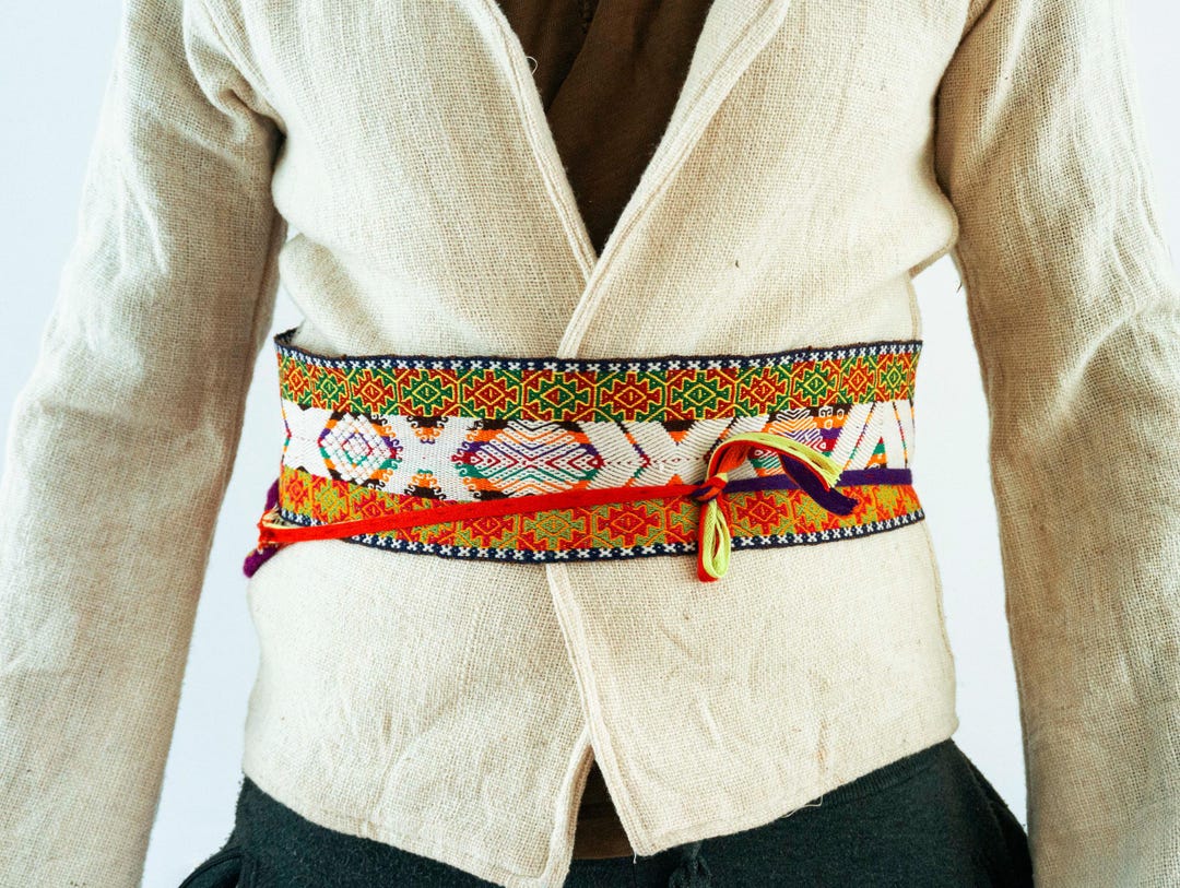 Shamanic Chumpi Thread Belt for Navel Protection in Ceremonies - Etsy