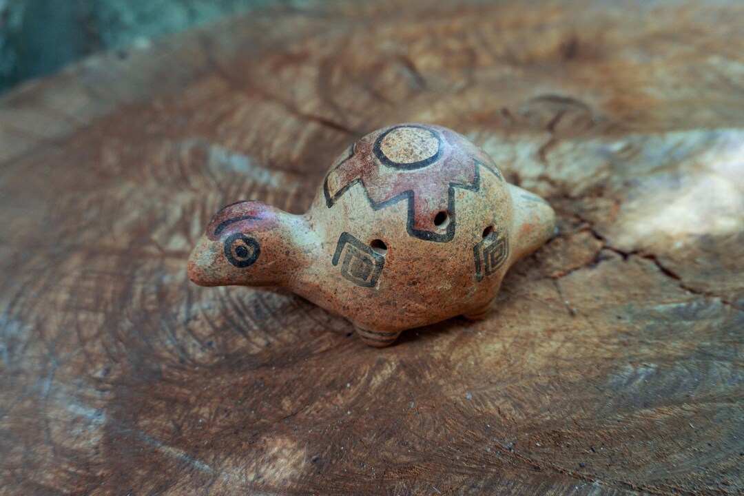 Shamanic Turtle Ocarina Beautiful Sound - Etsy