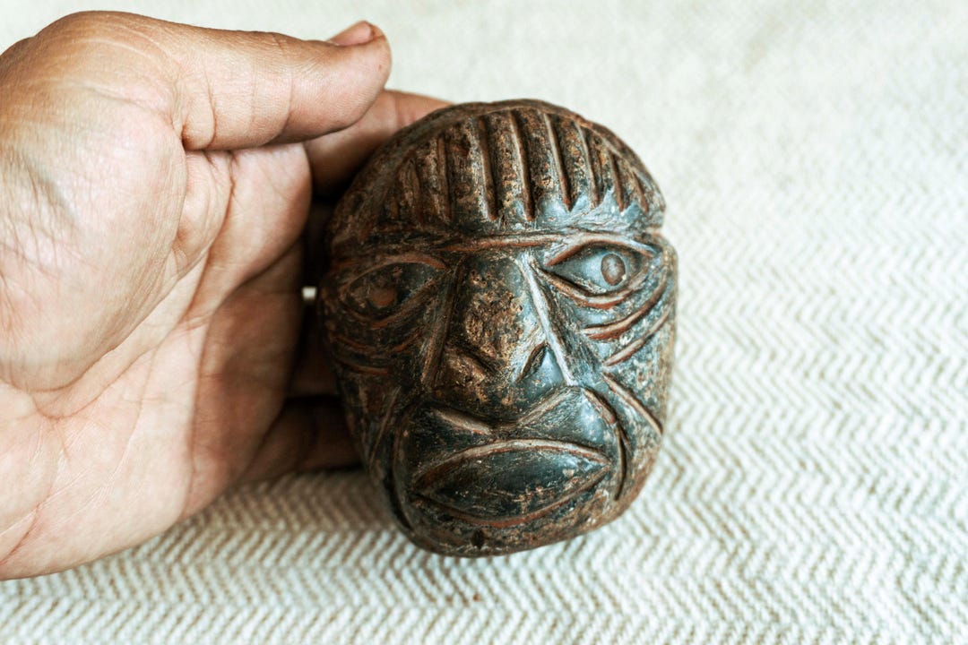 Powerful Moche Stone Totem for Your Altar - Etsy