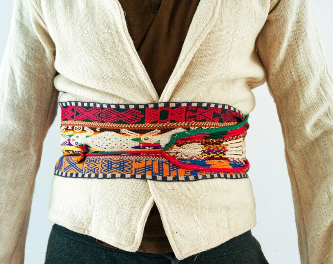 Shamanic Chumpi Thread Belt for Navel Protection in Ceremonies - Etsy