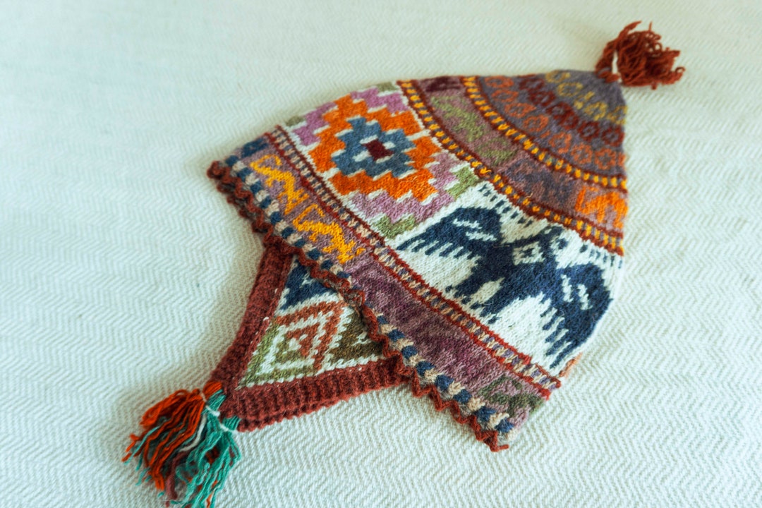Andean Wool Chullo - Hat - Etsy