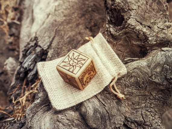 Alabaster Stone Oracle Cube for Your Altar | Etsy