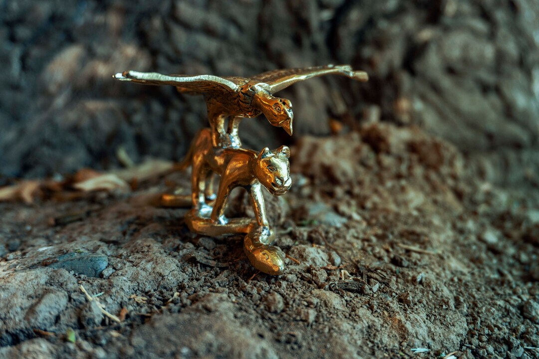 Andean Bronze Trinity, Condor, Puma, Snake - Etsy